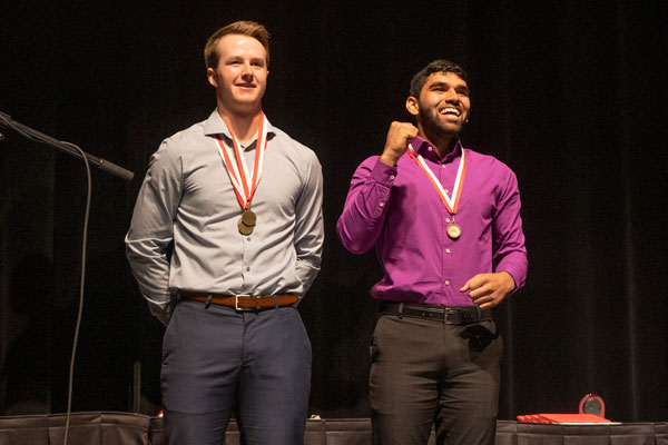 Two outstanding Skagit Valley College students receive the Sydney S ...