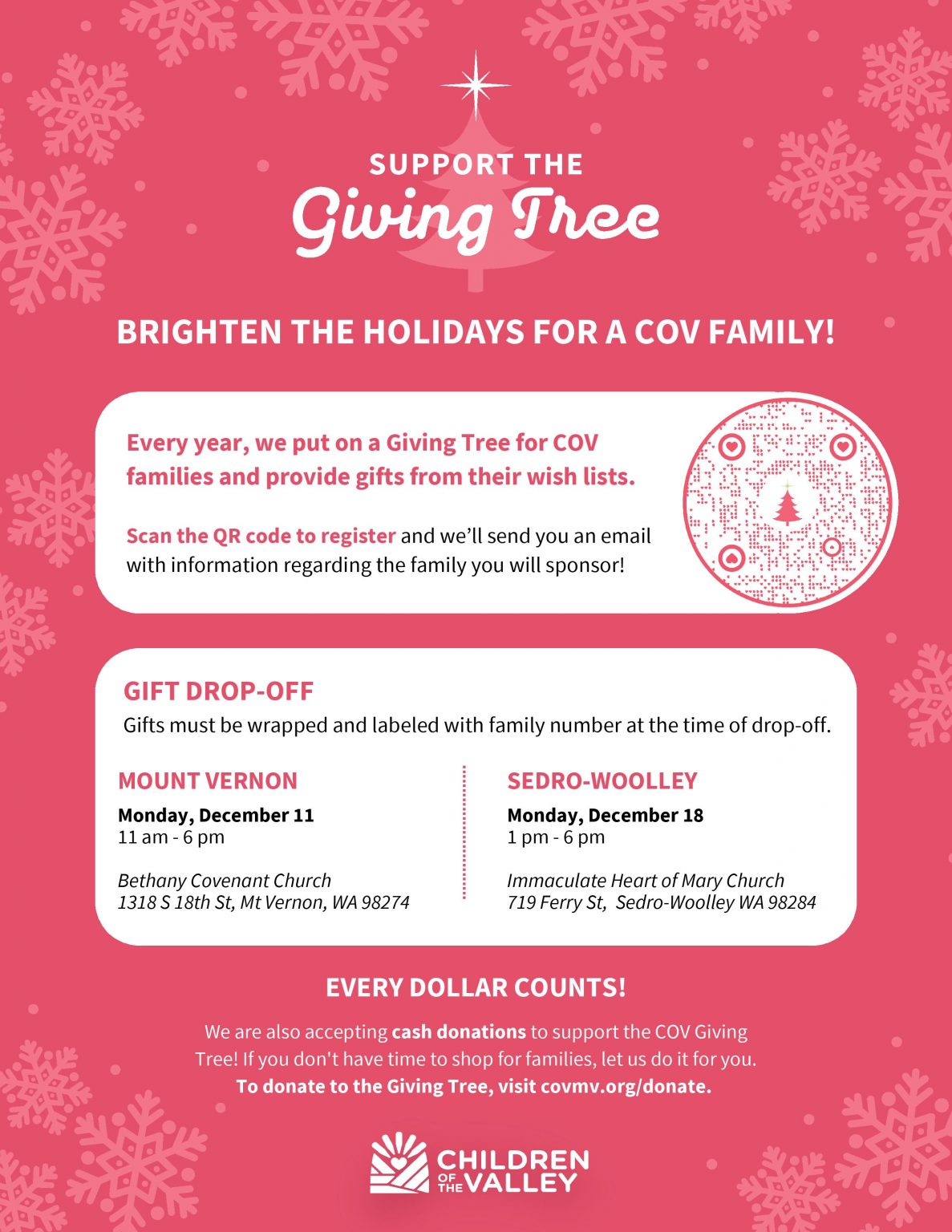 Children of the Valley Gifting Tree - Mount Vernon Chamber of Commerce